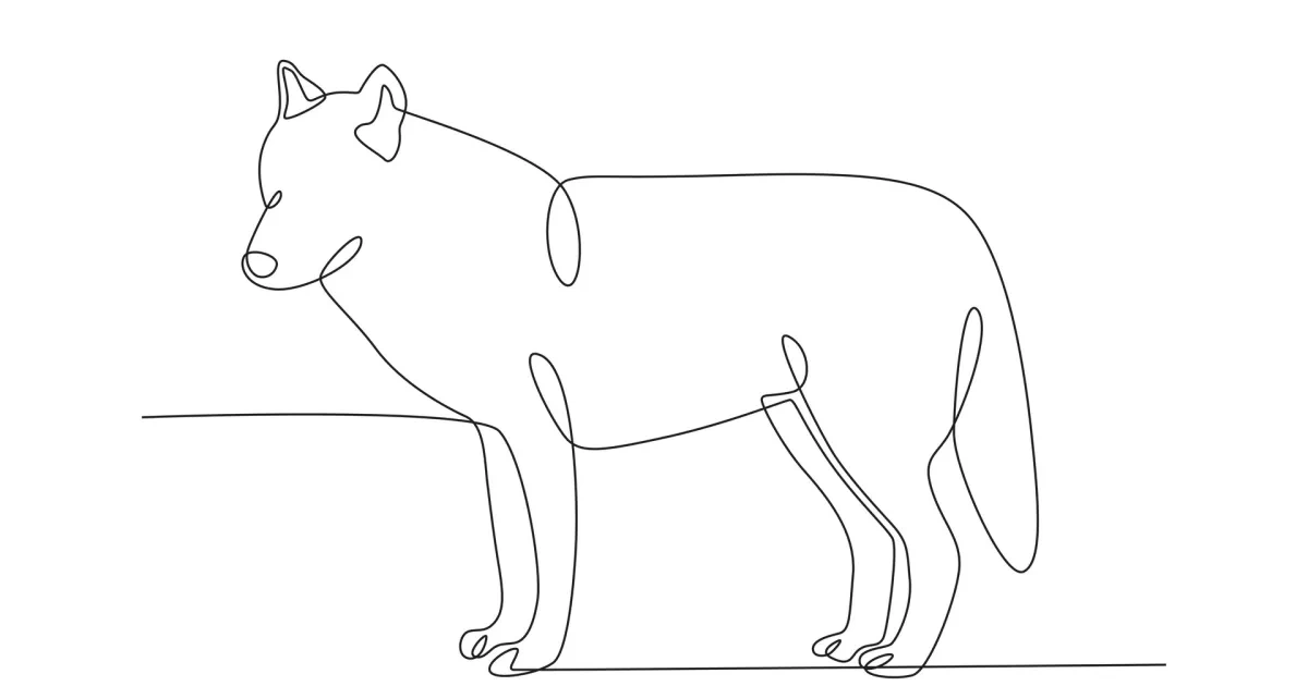"Continuous Line Wolf Roaring: A Simple Drawing Challenge for ...